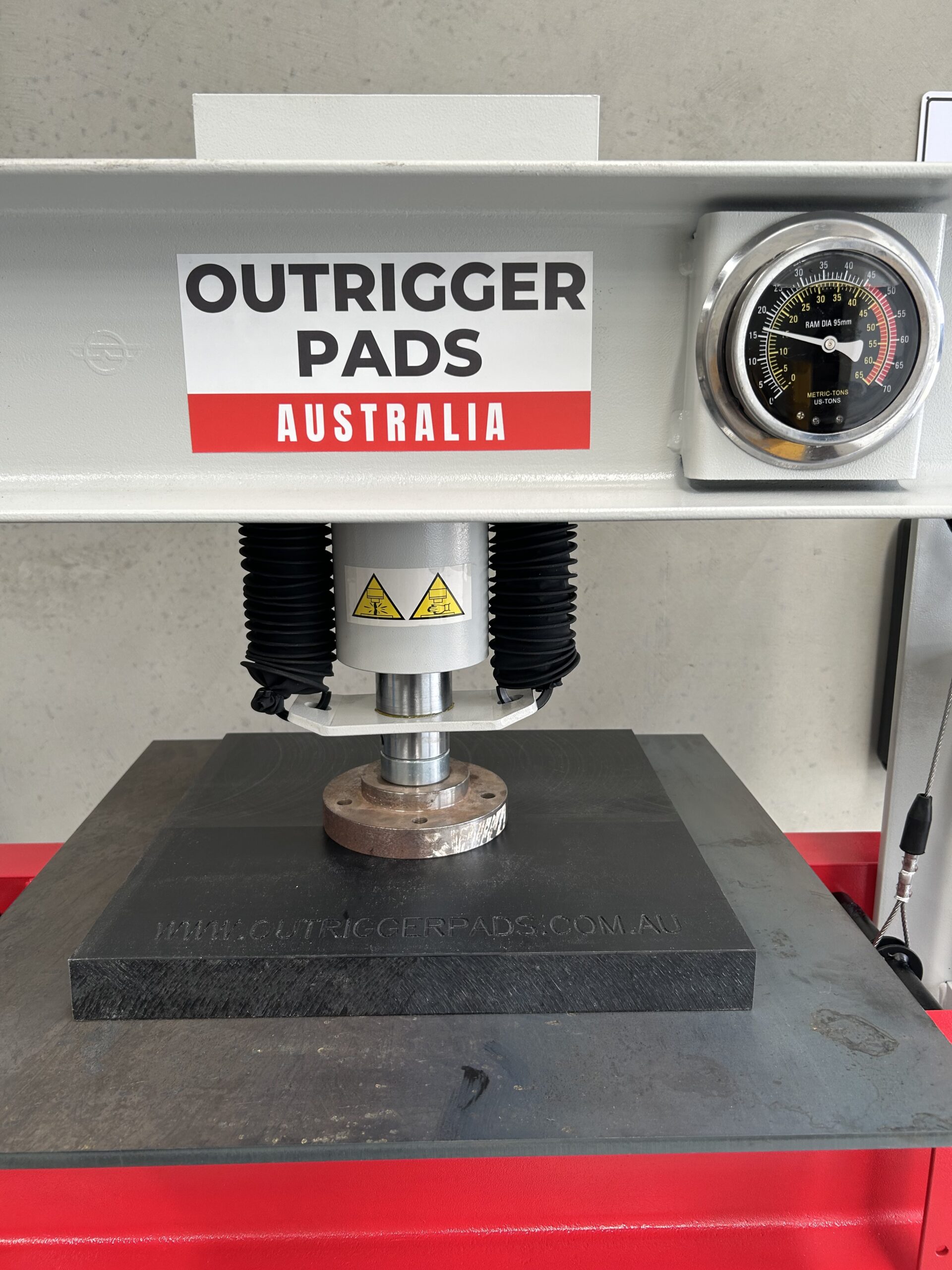 Outrigger Pads 400mm x 400mm x 40mm - Outrigger Pads Australia